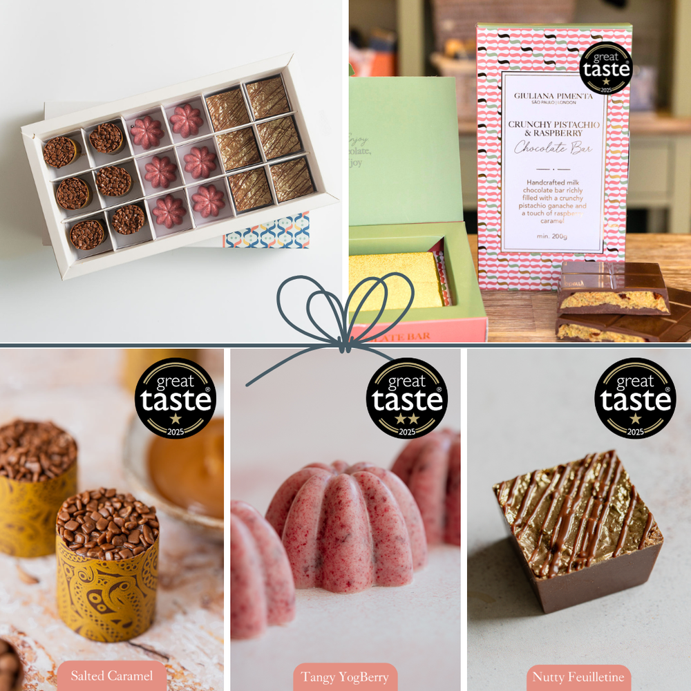Great Taste Award - Chocolate Gift Set – Giuliana Pimenta